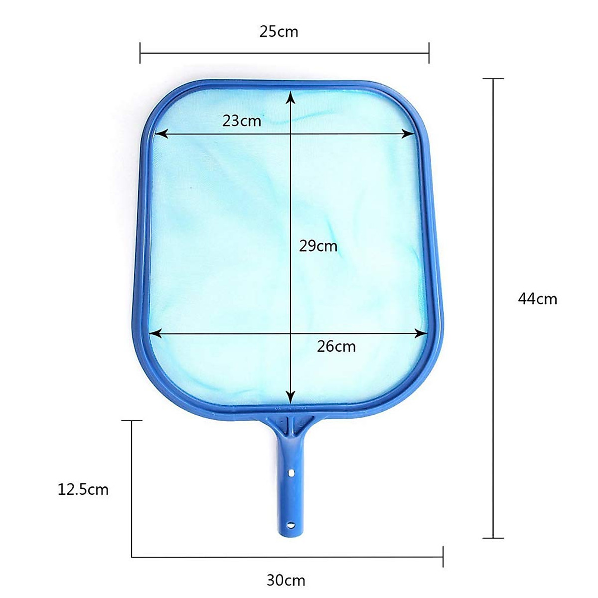 Hemoton Swimming Pool Cleaning Net Pool Skimmer Replacement Net Pool Leaf Skimmer Net Replacement Pool Cleaner Fine Mesh Netting (2 Pack- Different Type)