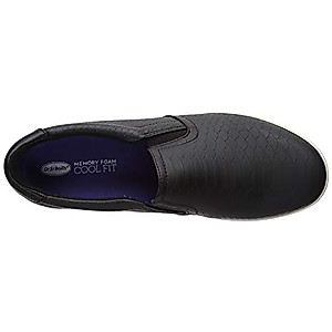 Dr. Scholl's Shoes Women's Madison Slip On Fashion Sneaker, Black, 7 US