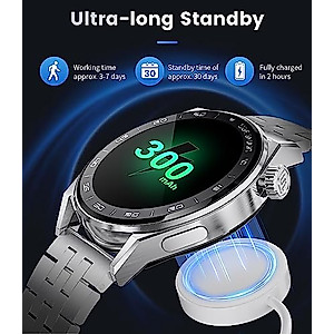 LIGE Smart Watch 2023 Bluetooth Call & Text Receive/Dial Smartwatch for Android iOS Phones with 1.39" HD Screen, Fitness Activity Tracker Heart Rate Sleep Monitor Pedometer Waterproof for Men Women