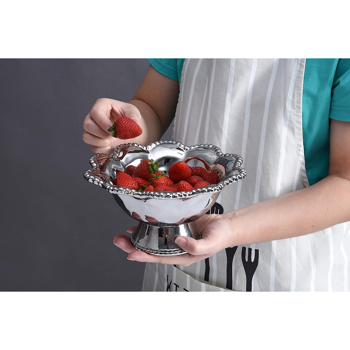 Pampa Bay Porcelain Verona Footed Bowl