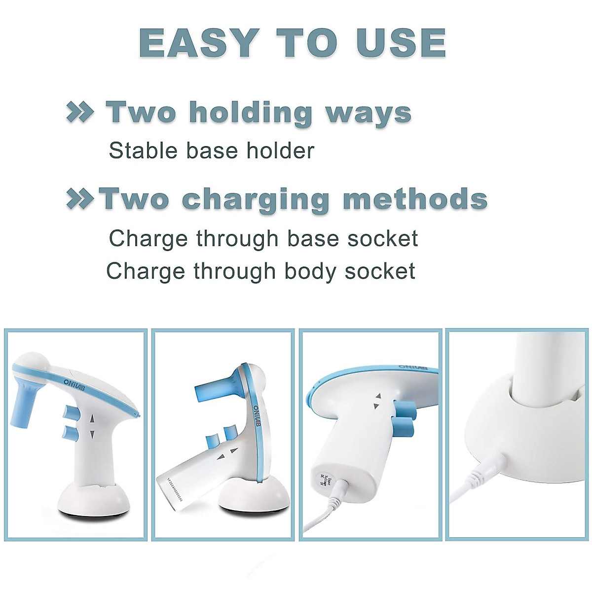ONiLAB Electric Pipette Controller,Automatic Motorized Pipette Filler, Electric Pipettor, 0.1-100ml,Adjustable Speed