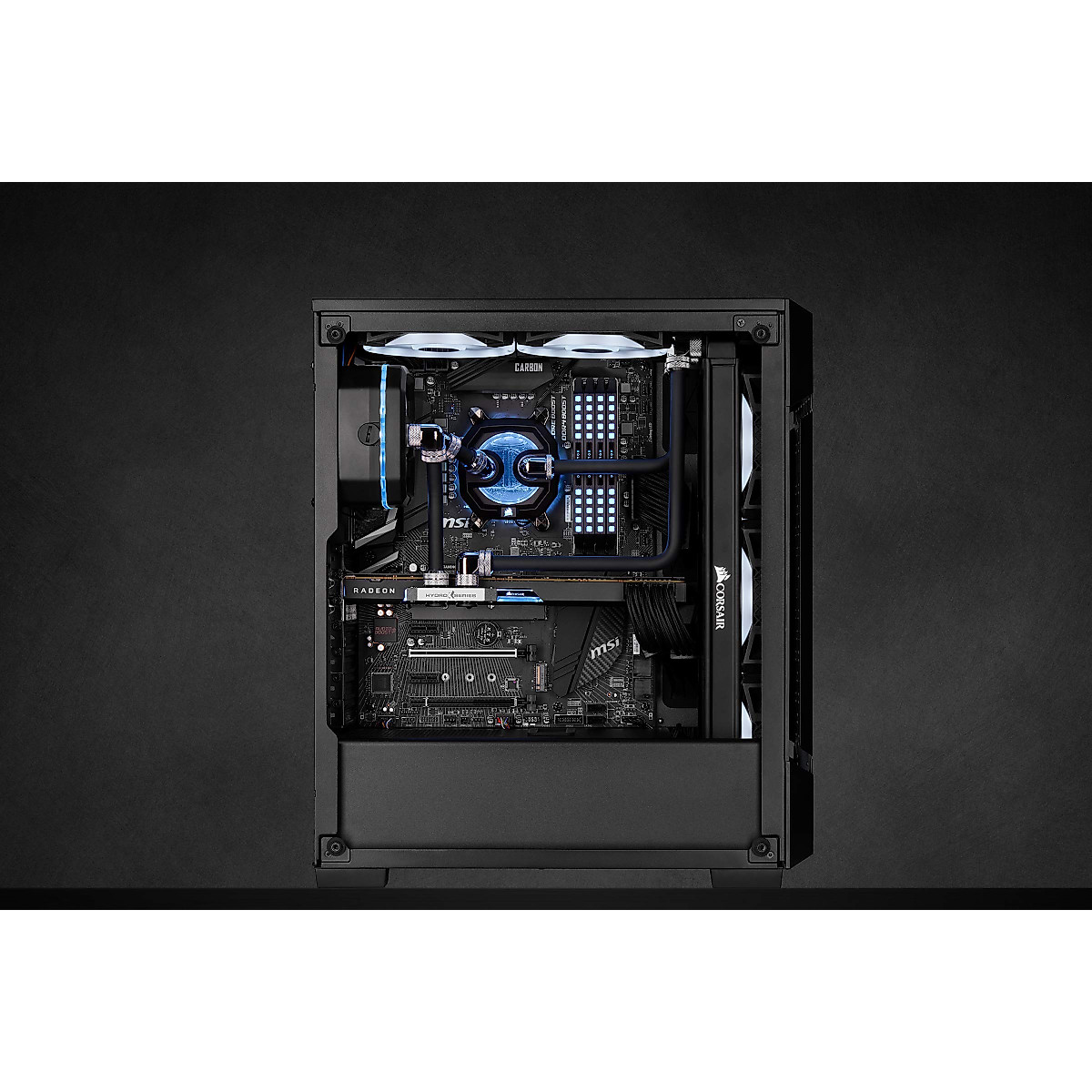 CORSAIR, Hydro X Series, XT Hardline, Satin Black, 12mm, Tubing