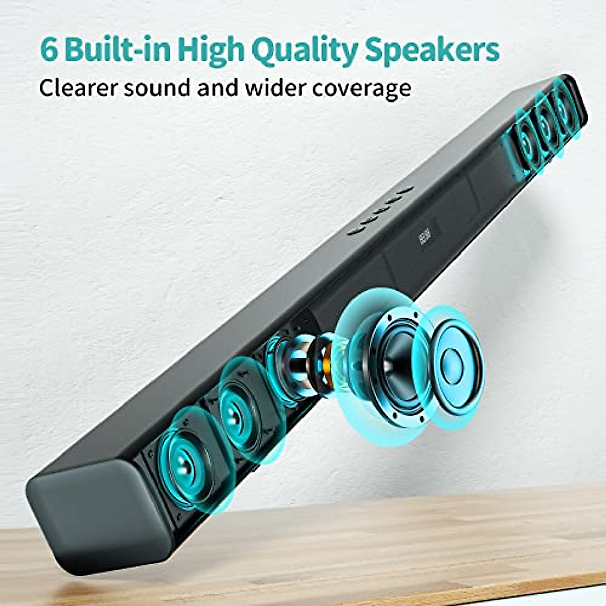 Desobry 16 inch Sound Bar for Smart TV (31.5 inch)