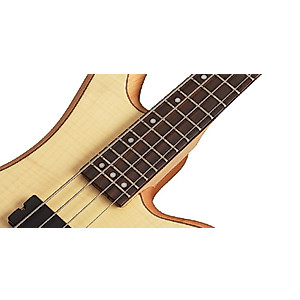 Schecter Stiletto Custom-4 Electric Bass (4 String, Natural Satin)