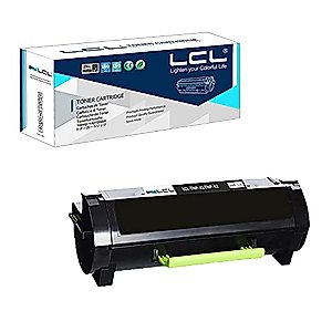 LCL Compatible Toner Cartridge Replacement for Konica Minolta TNP41 TNP-41 TNP43 TNP-43 A6WT00F A6WT00W 10000Pages Bizhub 3320 Series Printers (1-Pack Black)