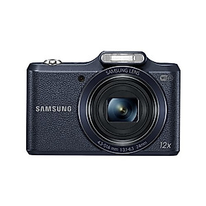 Samsung WB50F 16.2MP Smart WiFi & NFC Digital Camera with 12x Optical Zoom and 3.0" LCD (Black)