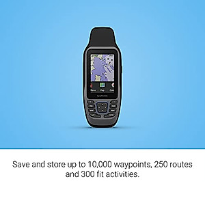 Garmin GPSMAP 79sc, Marine GPS Handheld Preloaded With BlueChart g3 Coastal Charts, Rugged Design and Floats in Water