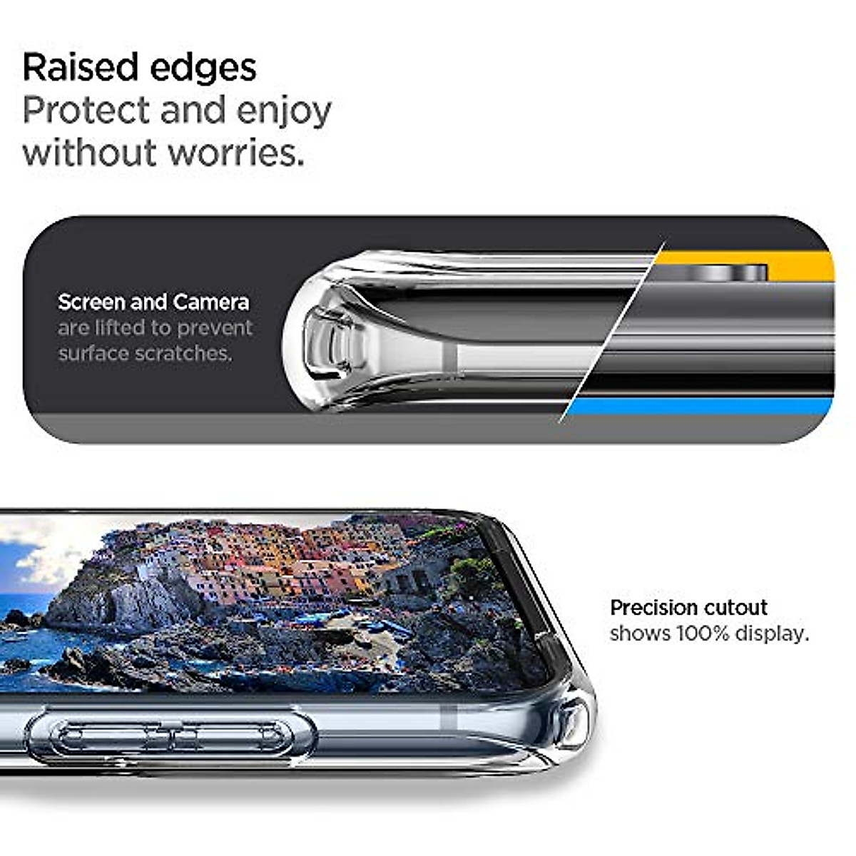 Spigen Liquid Crystal [2nd Generation] Designed for Samsung Galaxy S20 Case (2020) - Crystal Clear