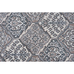 Universal Rugs Oxnard Area Rug, 4' x 5', Gray