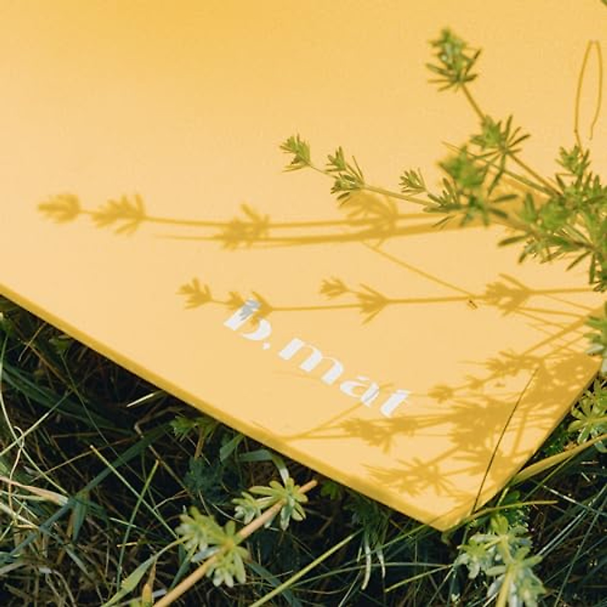 B YOGA B Mat Strong 6mm Thick Yoga Mat, 100% Rubber, Sticky & Eco-Friendly Exercise Mat, Non-Slip for Hot Yoga, Fitness, Pilates, Exercise, Stretching, Gym or Home Workouts (71" Deep Blue)