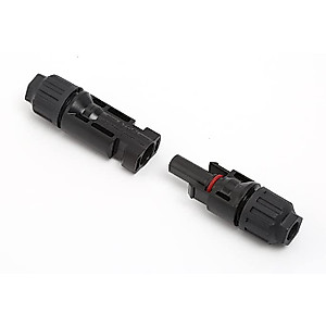 100PCS Solar Panel Connector IP67 Waterproof Connector Male/Female 50Pairs with 2 Spanners