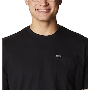 Columbia Men's Thistletown Hills Pocket Tee, Black, XX-Large