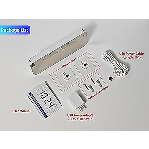 XUANZIT Wall Clock - LED Digital Wall Clock with Dynamic RGB Display, Mirror Surface, Big Digits, Auto-Dimming, Small Silent Wall Clock for Living Room, Bedroom, Farmhouse, Kitchen, Office