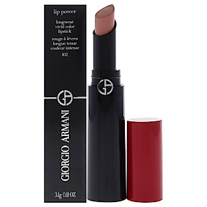 Giorgio Armani Lip Power Longwear Vivid Color Lipstick - 102 Romanza Lipstick Women 0.11 oz