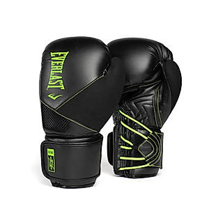 Everlast ProTex Boxing Fight Gloves White/Black (12oz)