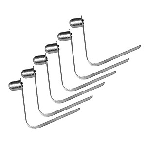 LEIPUPA 43mm Solid Stainless Steel Tent Pole Push Button Spring Replacement (Silver)
