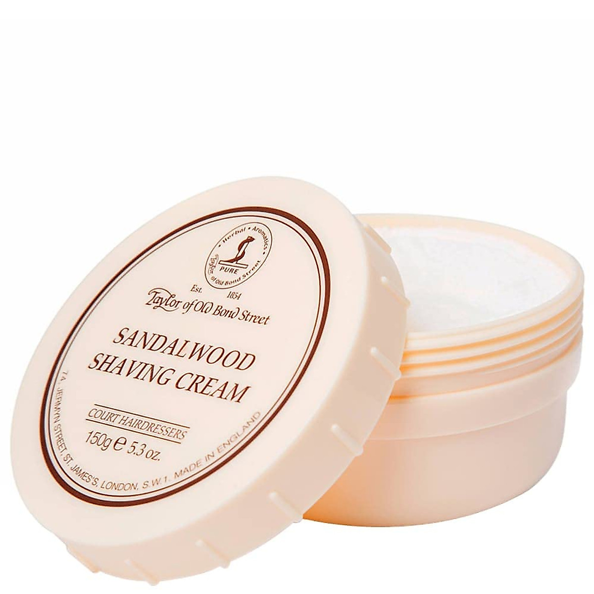 Taylor of Old Bond Street Sandalwood Shaving Cream Bowl, 5.3-Ounce