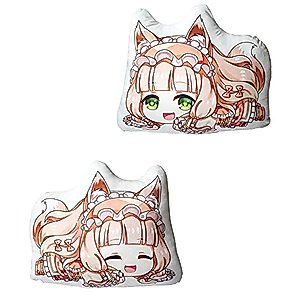 foefaik Anime Game Princess Connect! Re:Dive Plush Pillows Priconne Plushies Cushions Dolls Throw Pillows Back Pillow