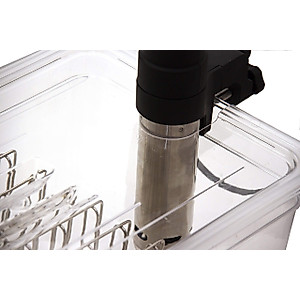 LIPAVI C20L-AP Lid for LIPAVI C20 Sous Vide Container, tailored for the Anova Precision immersion circulator