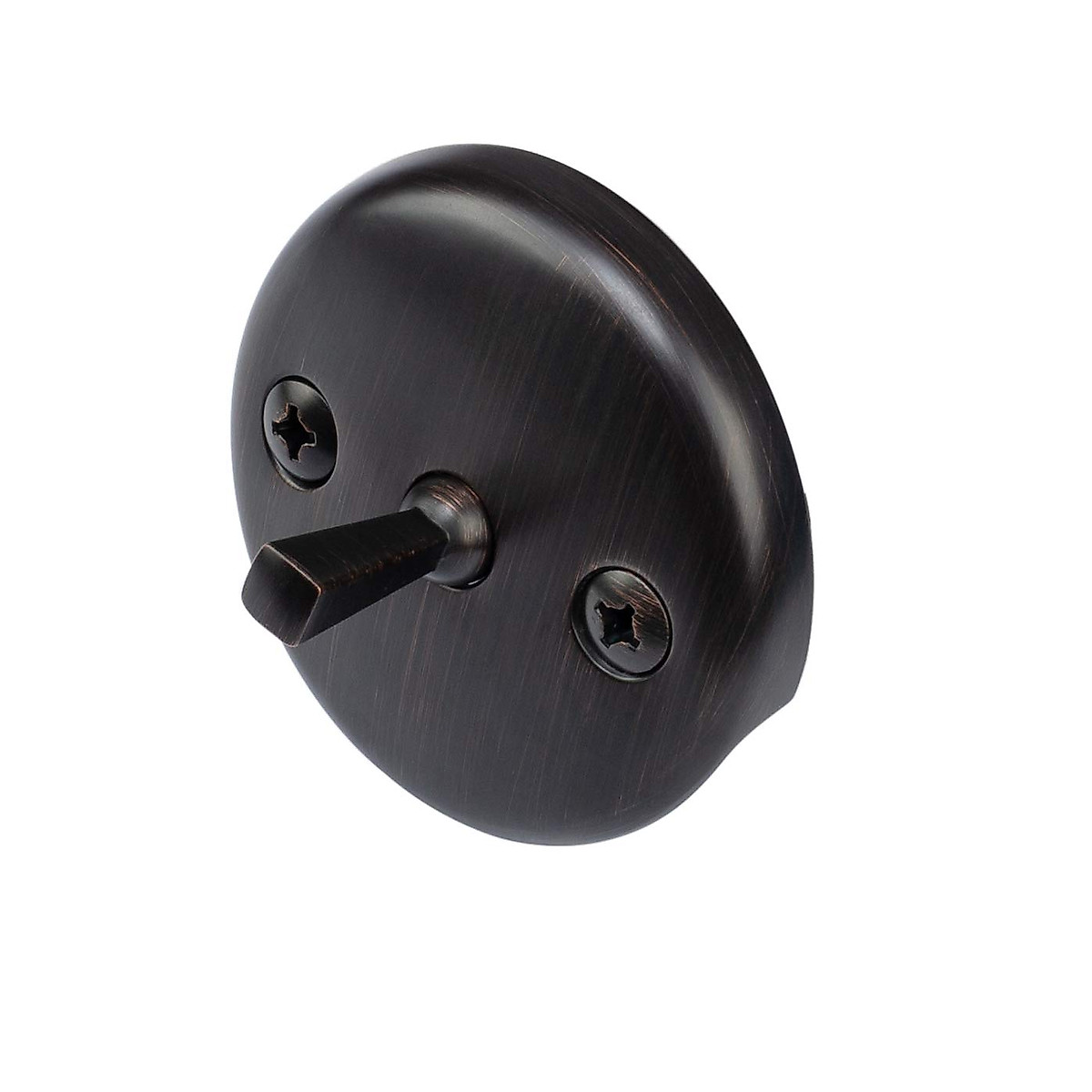Artiwell Trip Lever Tub Trim Kit Set With Trip Lever Overflow Face Plate, Trip Lever Bathtub Drain with Strainer, Overflow and Matching Screws (OIL RUBBED BRONZE)
