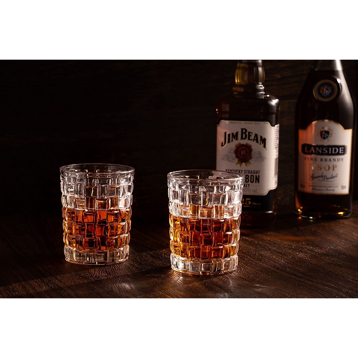 NiLor Clear Water Glasses Drinking Glasses 8.5 Ounce, Wine Glasses Set of 6, Glass Cups Set Drinkware Good for Party Wedding