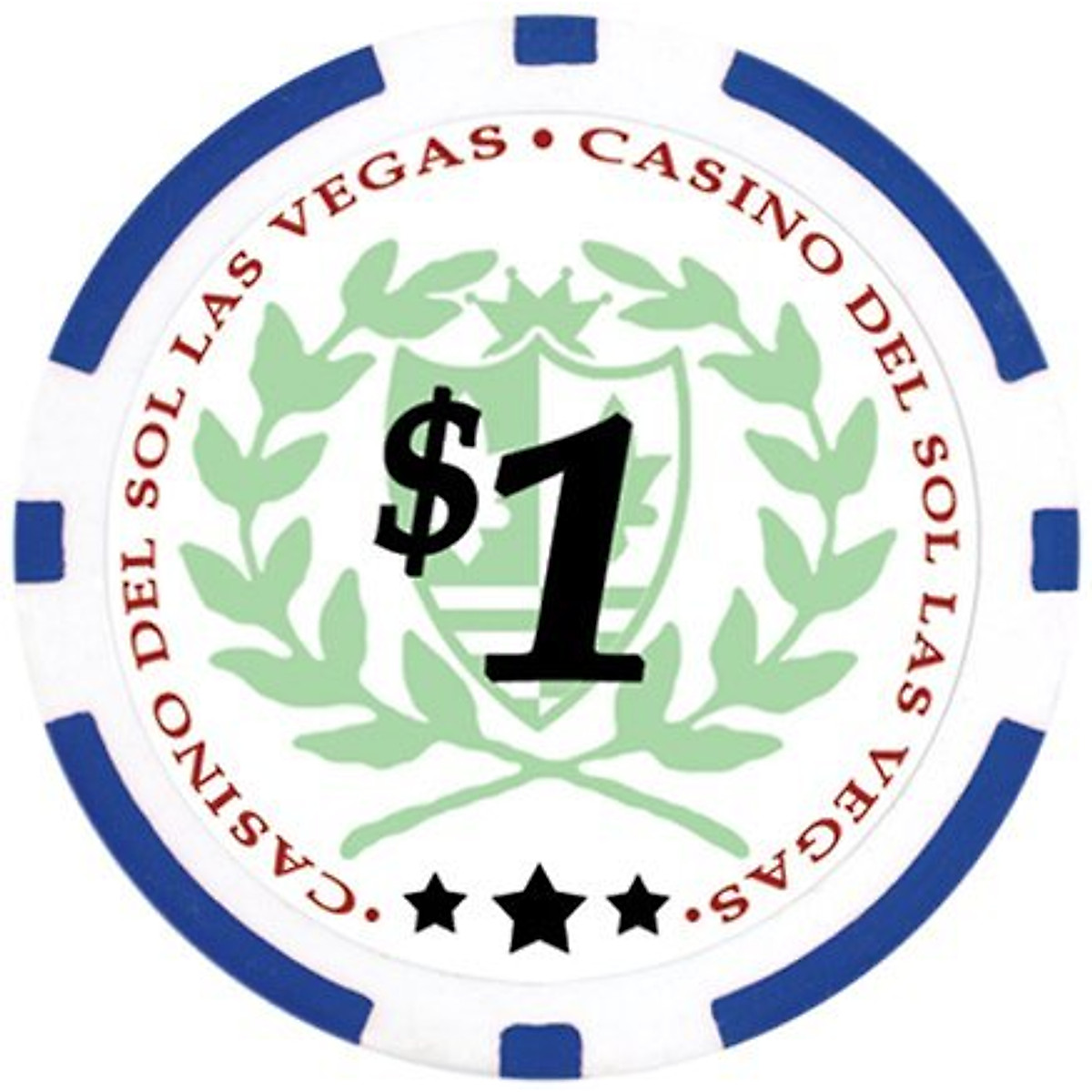 DA VINCI Professional Set of 500 11.5 Gram Casino Del Sol Poker Chips with Denominations, 2 Decks of Plastic Playing Cards, 2 Cut Cards & 3 Dealer Buttons (Silver Aluminum Frame Case)