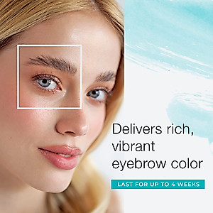 Sport Cosmetics Eyebrow Color For Women, 20 Application Kit, Light Brown