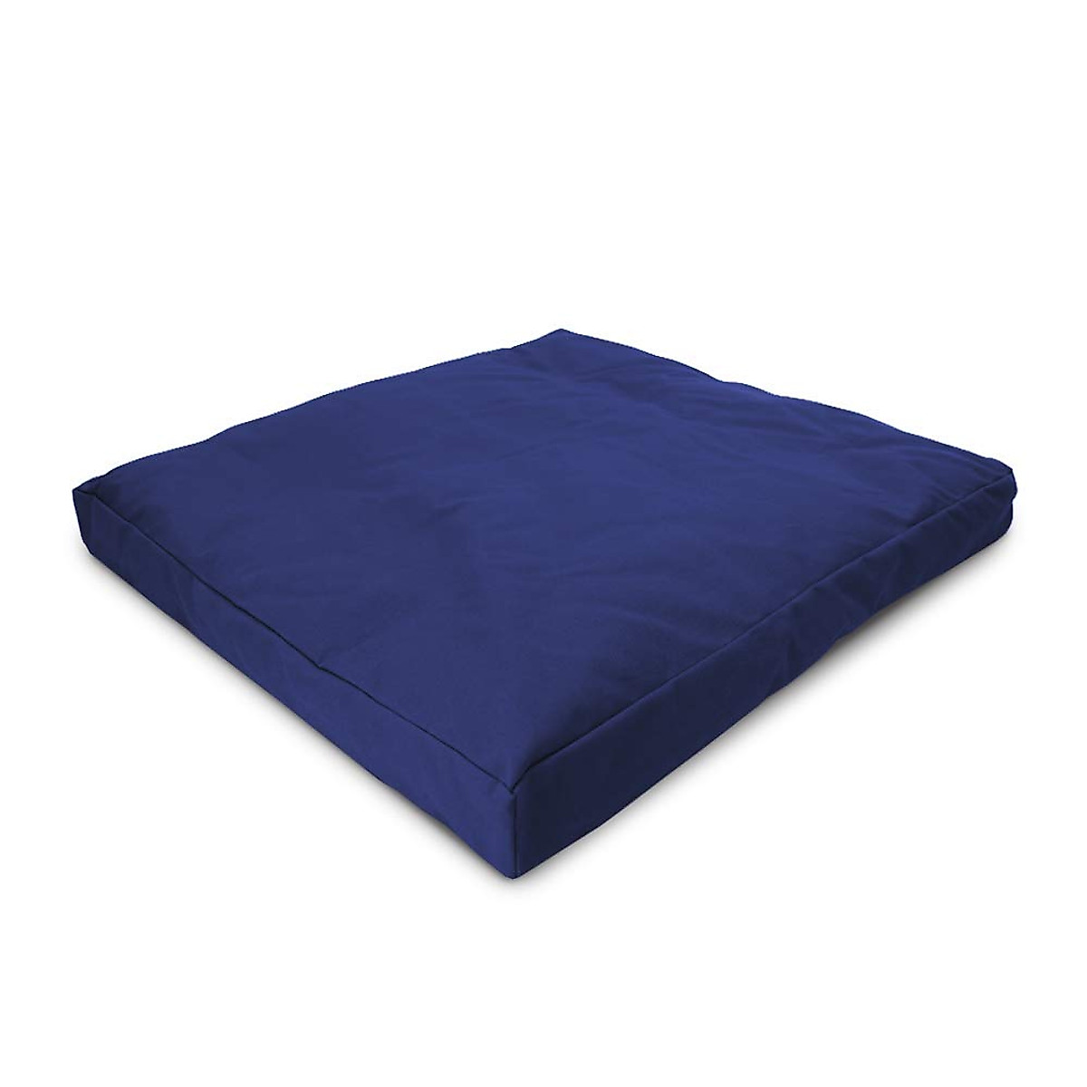 Bean Products Zabuton Meditation Cushion, Small, Navy - 10oz Cotton