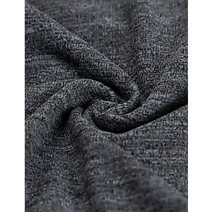 CRZ YOGA Lightweight Long Sleeve Shirts for Men Moisture Wicking Quick Dry Shirt Workout Running Basic Tee Tops Carbon Heather Medium