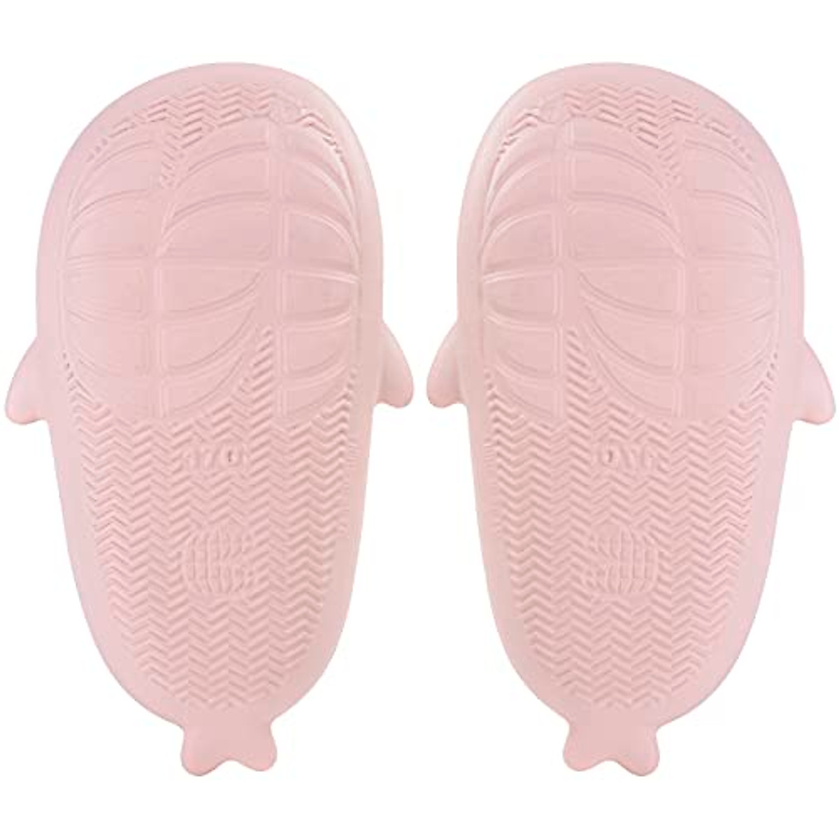 KVbabby Cloud Shark Slides for Kids Toddlers Girls Boys Novelty Open Toe Sandals Cute Shower Pillow Slippers with Thick Sole for Outdoor Indoor Pink 7-7.5 Toddler