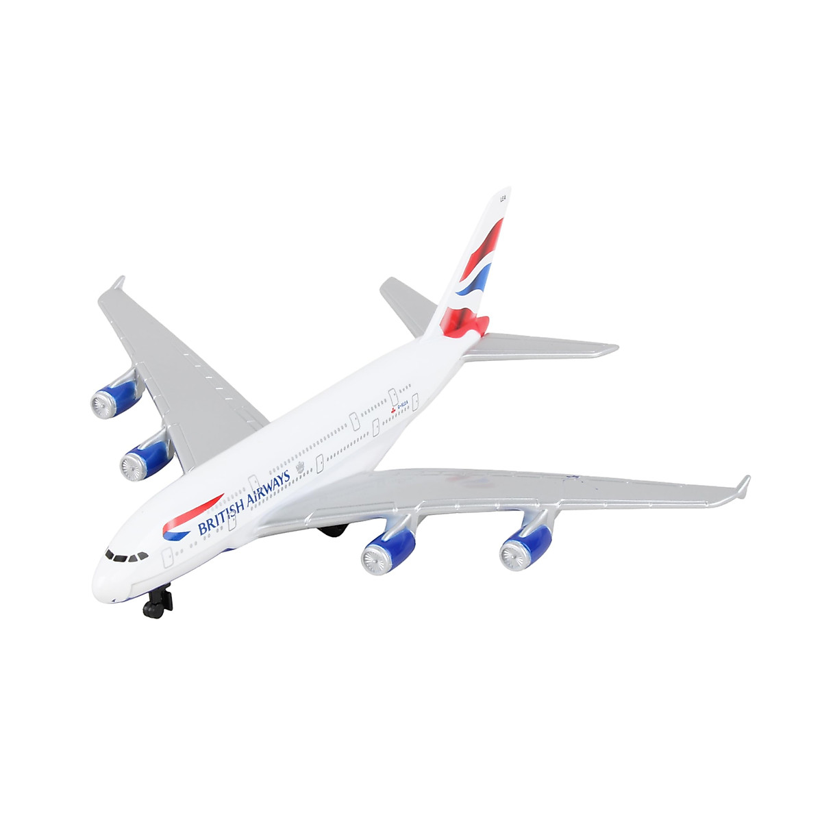 Daron Worldwide Trading RT6008 British Airways A380 Single Plane, White