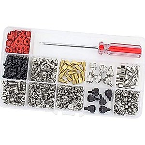 300Pcs Personal for Computer Screw Standoffs Set Assortment Kit with A Screwdriver for Hard Drive for Computer Case Motherboard - (Size: M3/ As Shown) SCRW-089768
