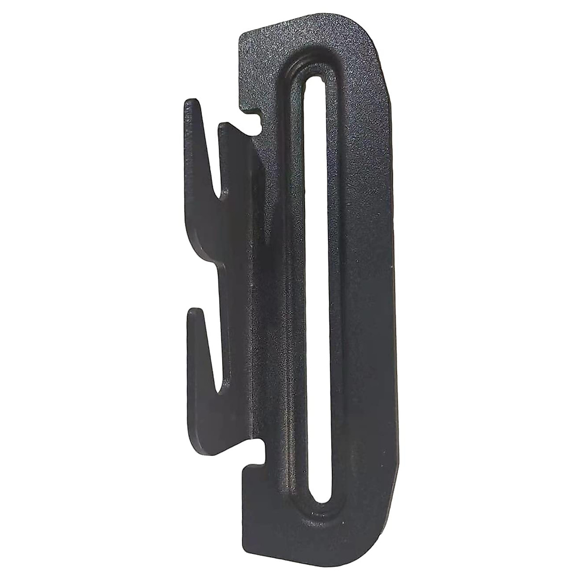 First Choice Products #35 Hook Plate Conversion Kit for Bolt-On Frame to Hook-On Headboard and Footboard - Pack of 4, Black