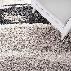 SAFAVIEH Natural Fiber Collection Area Rug - 10' x 14', Natural & Ivory, Handmade Farmhouse Boho Coastal Rustic Jute, Ideal for High Traffic Areas in Living Room, Bedroom (NF885B)