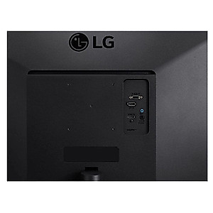 LG 24MP60G-B 24" Full HD (1920 x 1080) IPS Monitor with AMD FreeSync and 1ms MBR Response Time, and 3-Side Virtually Borderless Design - Black (Renewed)