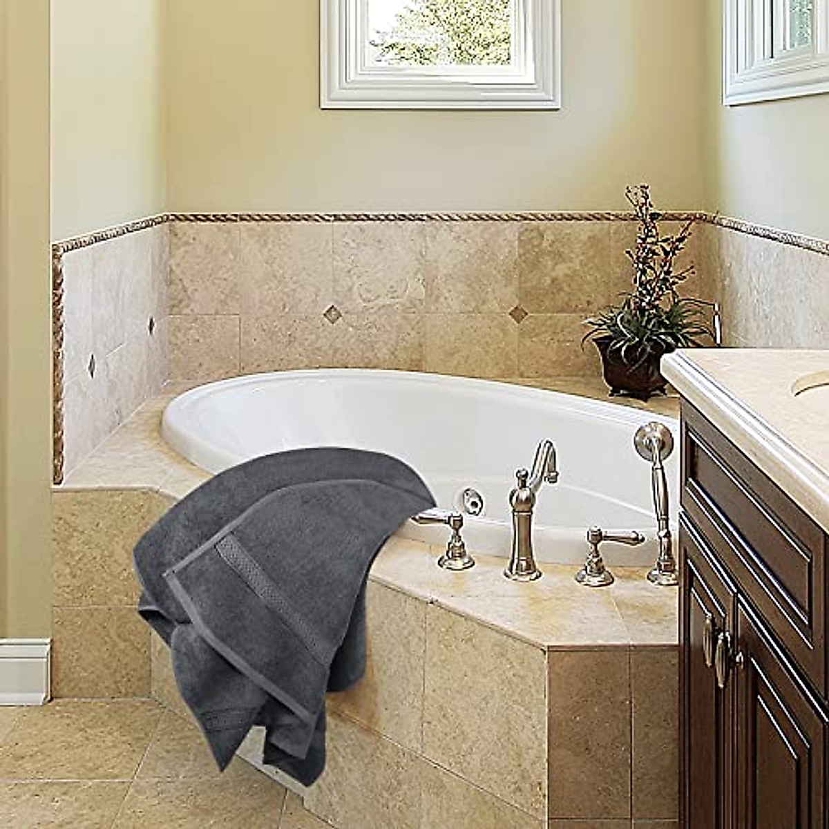 Utopia Towels 6X Bath Towels, 2X Hand Towels & 4X Washcloths