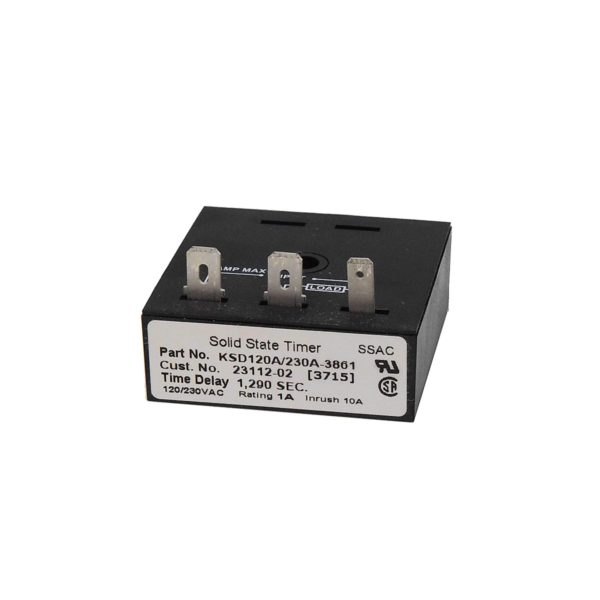 Redundant Timer (120/220VAC, 21.5min. for Select ETS Tanning Beds