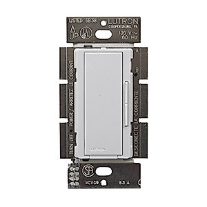 Lutron MA-RR-WH Maestro 600-Watt Multi-Location Companion Dimmer, White