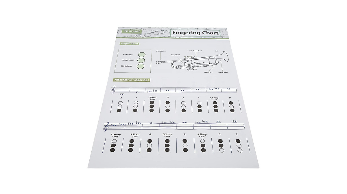 Trumpet Chord Chart - Essential Fingering Guide