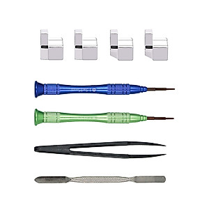 Mcbazel Replacement Metal L/R Lock Buckle Set with Open Tool for N-Switch Joy-Con
