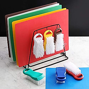 New Star Foodservice 42627 Flexible Cutting Board, 12-Inch by 15-Inch, Assorted Colors, Set of 6