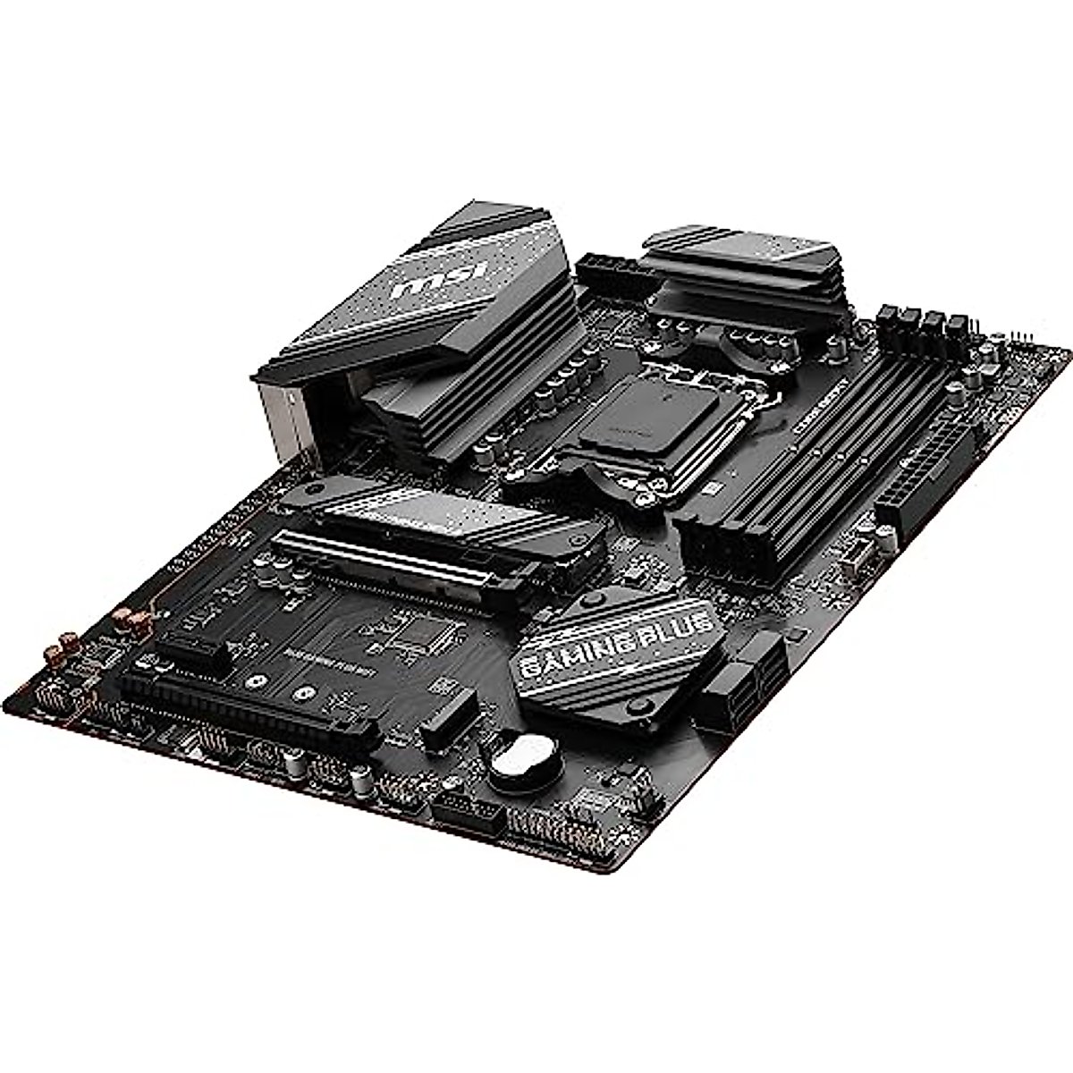 MSI B650 Gaming Plus WiFi Gaming Motherboard (AMD AM5, ATX, DDR5, PCIe 4.0, M.2, SATA 6Gb/s, USB 3.2 Gen 2, HDMI/DP, Wi-Fi 6E, Bluetooth 5.3, AMD Ryzen 7000 Series Desktop Processors)