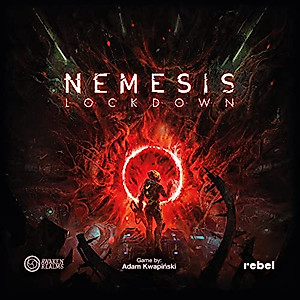 Nemesis Lockdown Board Game - Sci-Fi Horror Game, Tabletop Miniatures Strategy Game, Cooperative Adventure Game for Kids & Adults, Ages 14+, 1-5 Players, 90-180 Min Playtime, Made by Rebel Studio