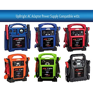 UpBright AC Power Charging Cord Charger Cable Compatible with Jump-N-Carry 12V 12Volt Jump Starter 1700 A JNC350 JNC550A JNC660 JNCAIR JNC770 JNC770B