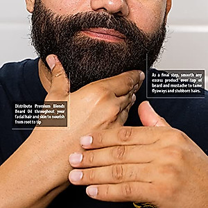 Suavecito Premium Blends Beard Oil - Leave-In Beard Conditioner For Softening Hair, Hydrating Skin, Eliminating Beard Dandruff, Healthy Beard Growth - Rum Cask Fragrance - 1 oz