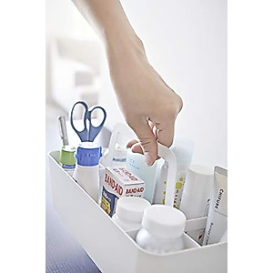 Yamazaki Home Tool Box, Steel, Large, Handle, No Assembly Req.