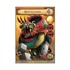 AMIGO Games Richard Garfield's Carnival of Monsters - Deck Building & Set Collecting Board Game - Explore Magical Lands & Capture Exotic Beasts 240 Cards | Ages 12+ | 2-5 Players