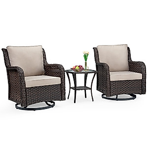 GAOMON Patio Bistro Set, Beige1