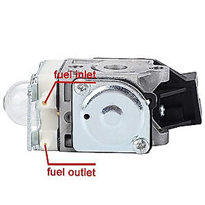 Hipa SRM 225 Carburetor for Echo SRM225 GT225 GT225i PE225 PAS225 SHC225 PPF225 SRM225i SRM225SB SRM225U GT225L GT225SF PPF235ES PPT235ES SHC225S Trimmer Weedeater Parts with Maintenance Kit Cleaner
