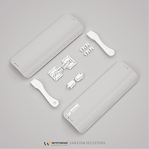 WITFORMS/PREMIUM - Adjustable AC air deflector suitable for split air conditioners. Enhance cooling and heating circulation